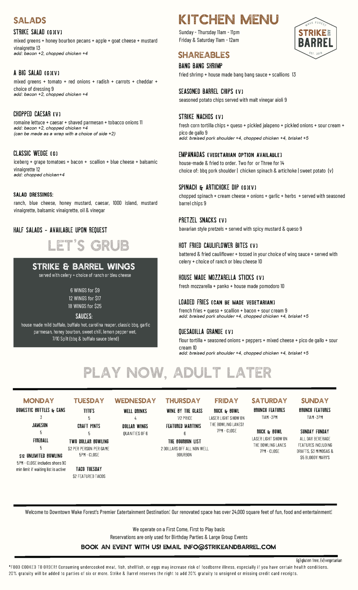 Eat – Strike and Barrel